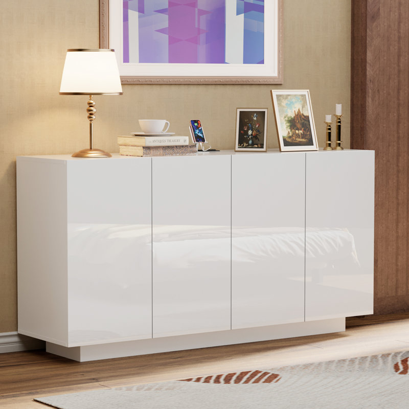 Ebern Designs Lianna 57.9" Wide Sideboard & Reviews | Wayfair